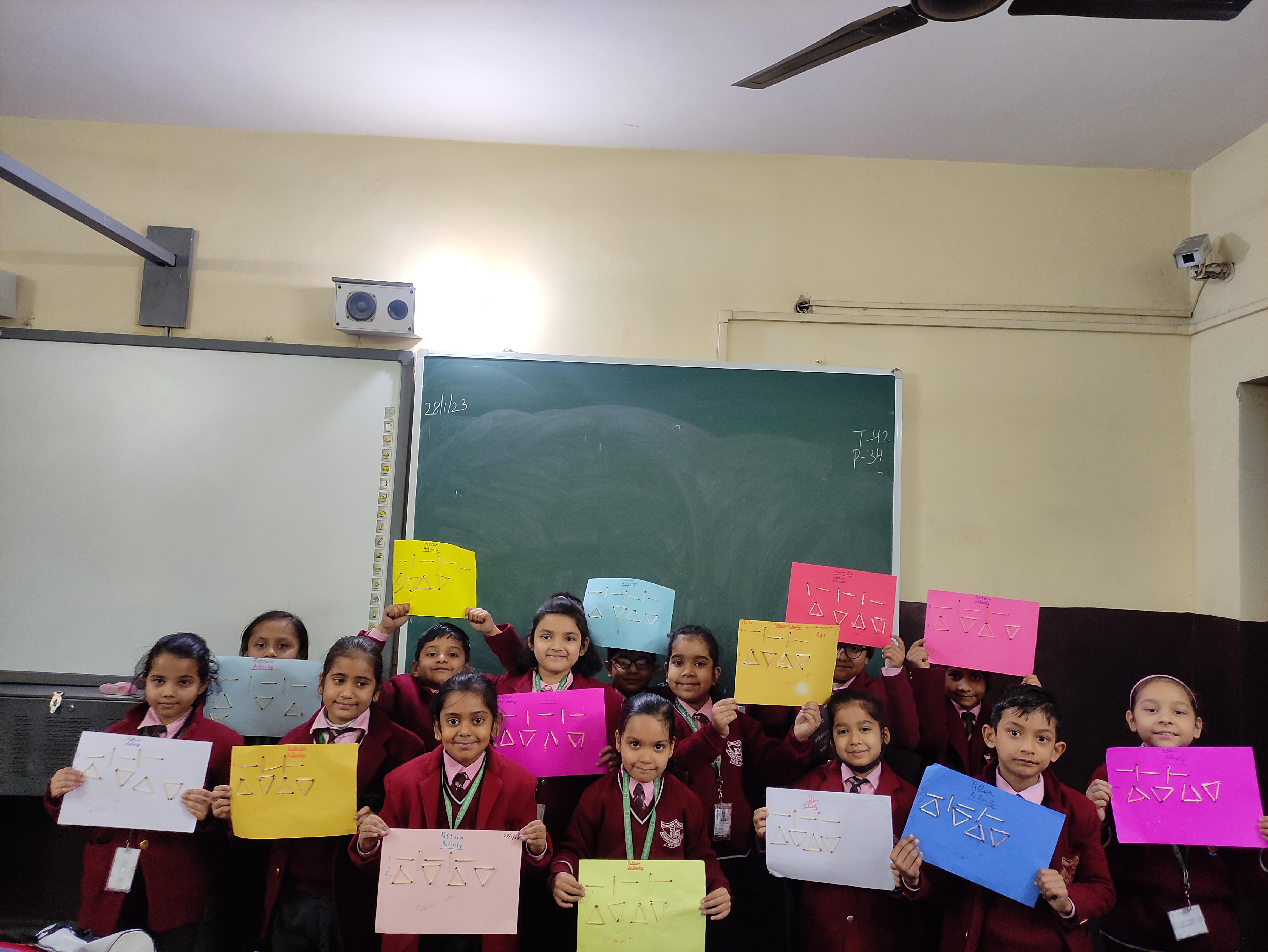 Class 2 Maths - Pattern Activity using Matchstick :: St. Mary's Public ...