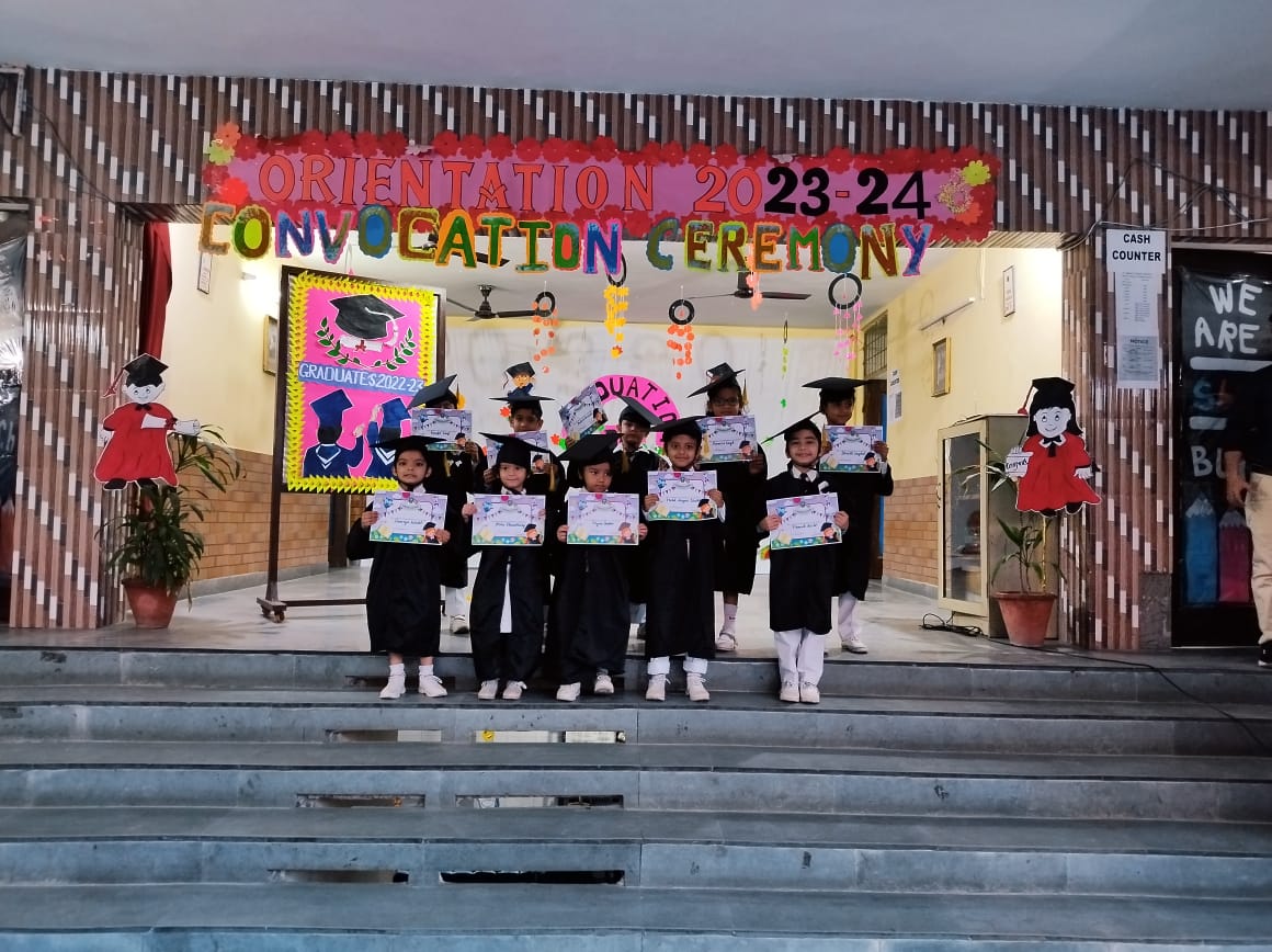 Convocation ceremony and Class I orientation (Session 2023-2024) :: St. Mary's Public School