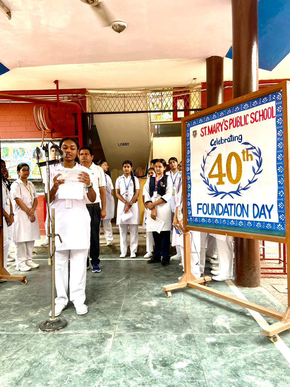 40th Foundation Day Celebration :: St. Mary's Public School