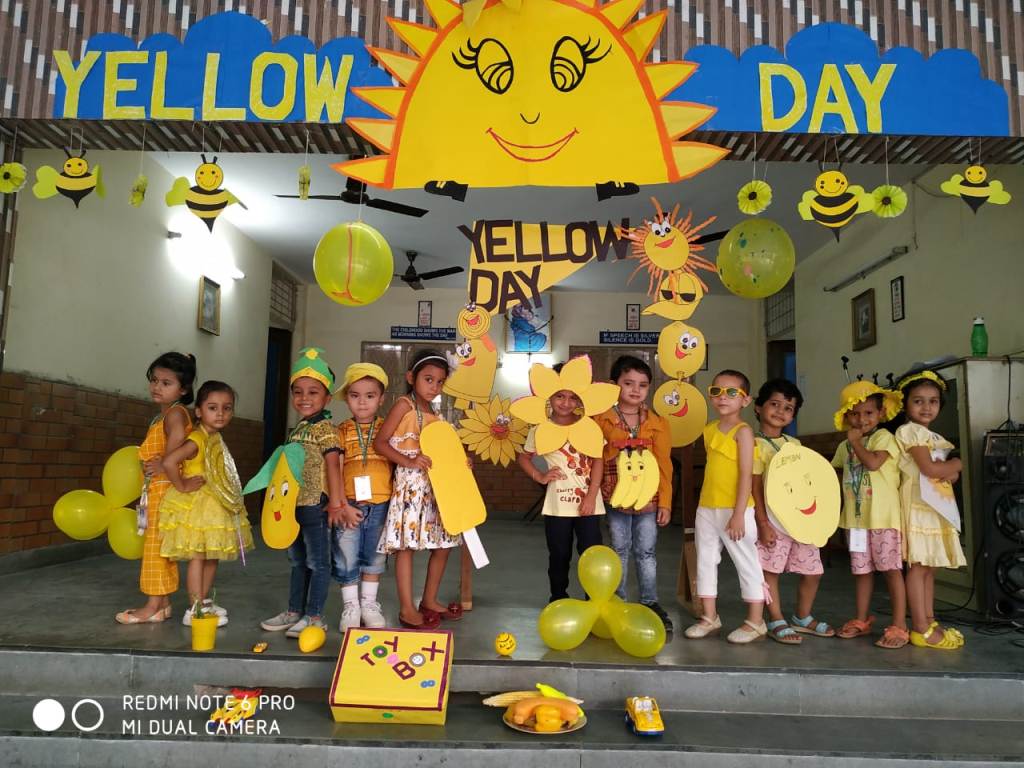 YELLOW DAY CELEBRATION 2019 St Mary s Public School