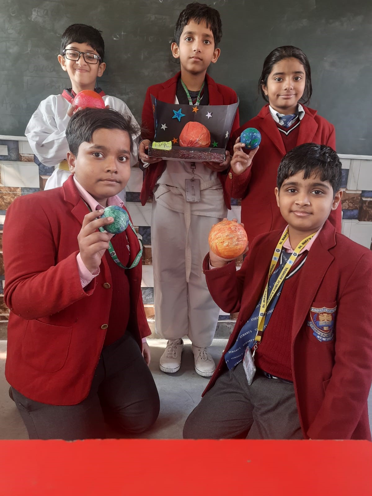 Class 4 Activity: Planets in our Solar System :: St. Mary's Public School