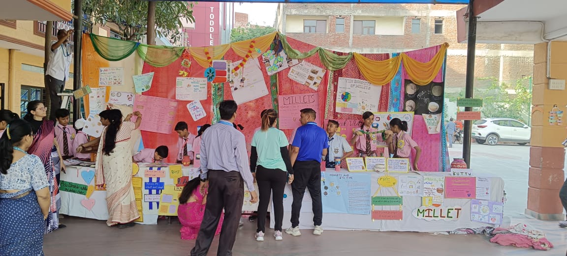 Millet Exhibition :: St. Mary's Public School