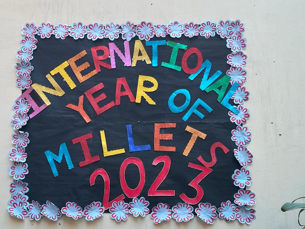 International Year of Millets 2023 :: St. Mary's Public School