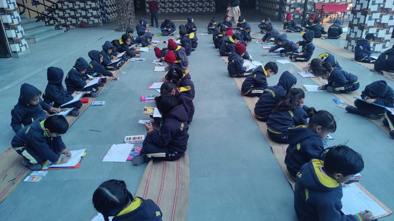 Pre Primary Drawing Competition 2024 :: St. Mary's Public School