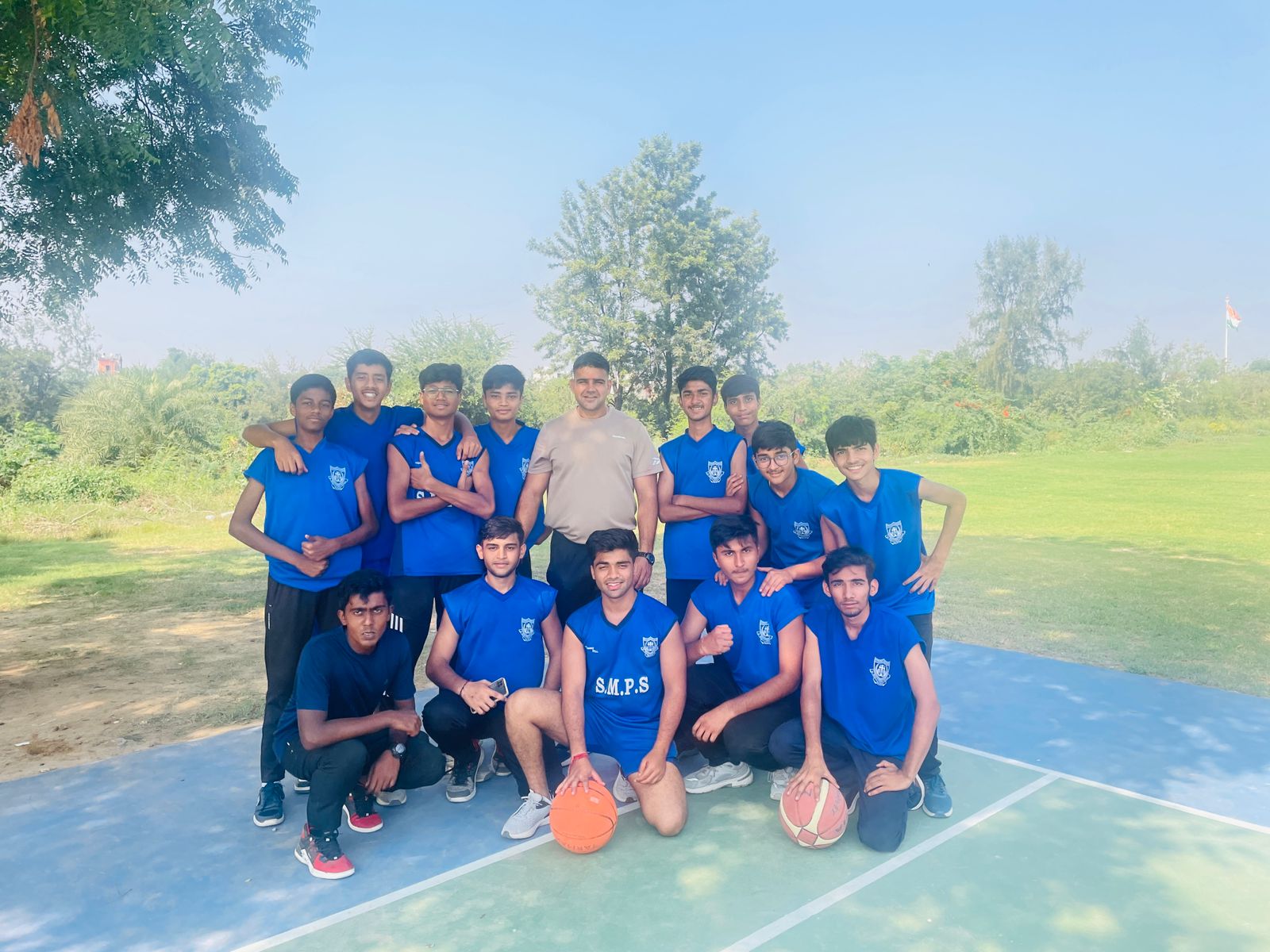 Students secured second position in Zonal Level Basket Ball Match :: St ...