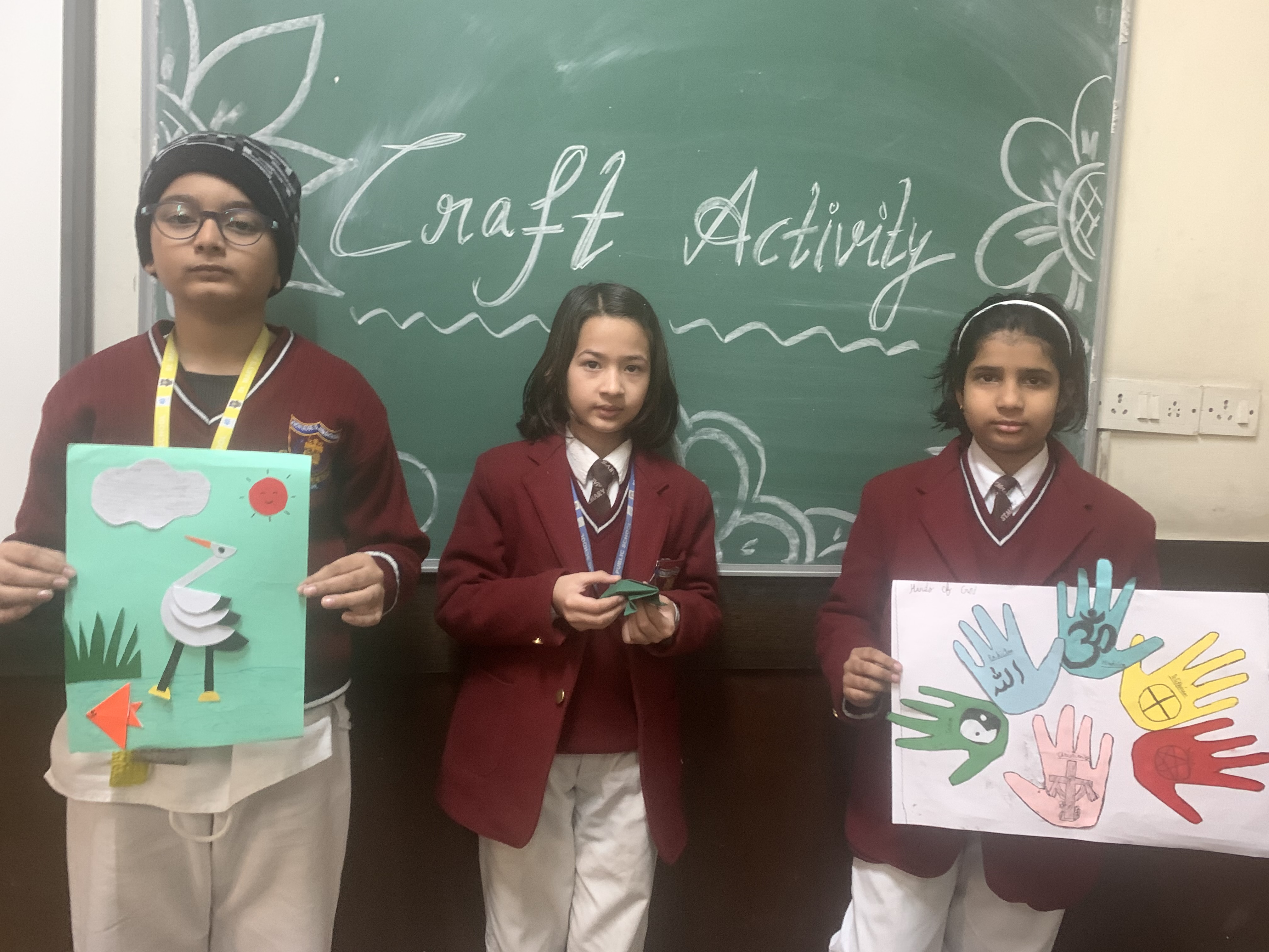 Art and Craft Activity by Class 3 :: St. Mary's Public School