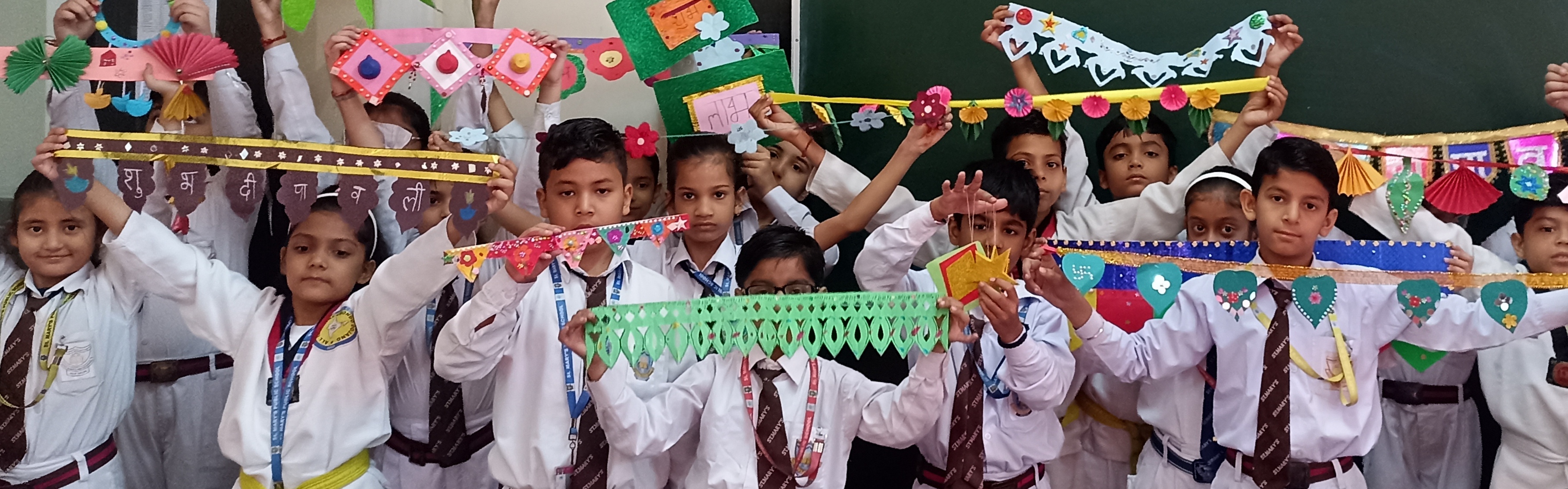 Class 4 Toran Decoration activity :: St. Mary's Public School